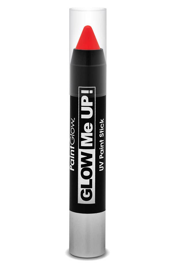 Blacklight Fluro Red Makeup Stick | Neon Red UV Paint Stick