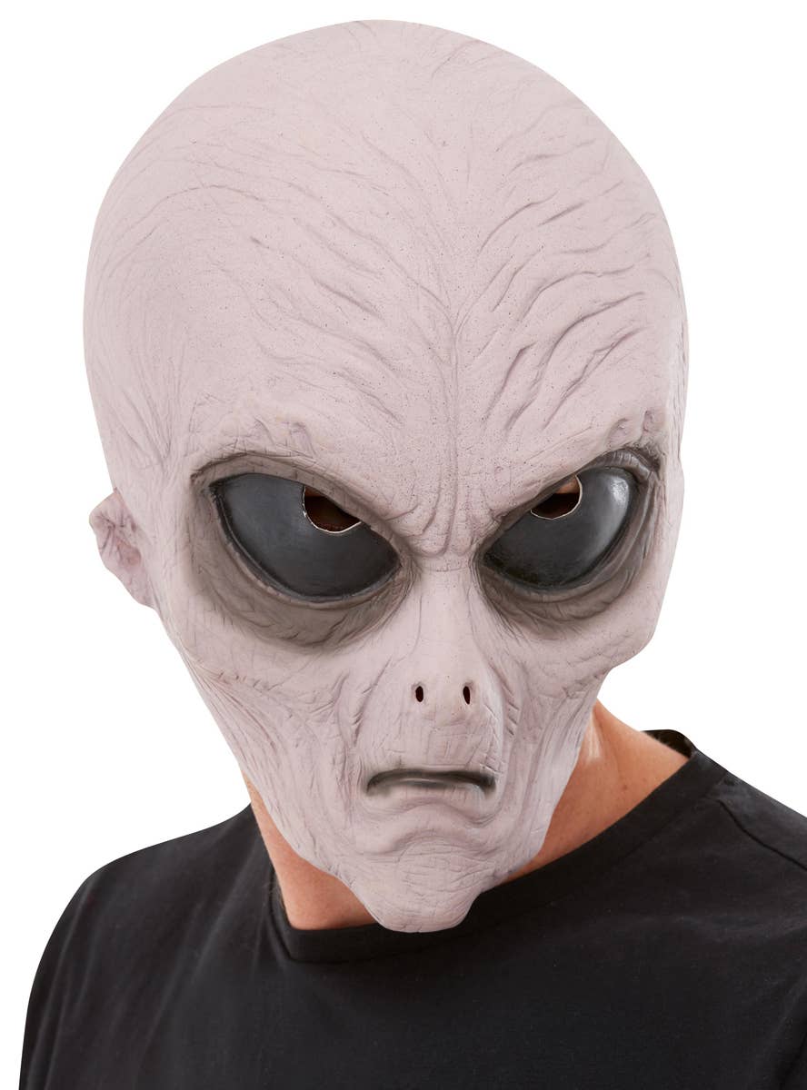 Deluxe Full Head Alien Latex Mask | Alien Halloween Costume Mask