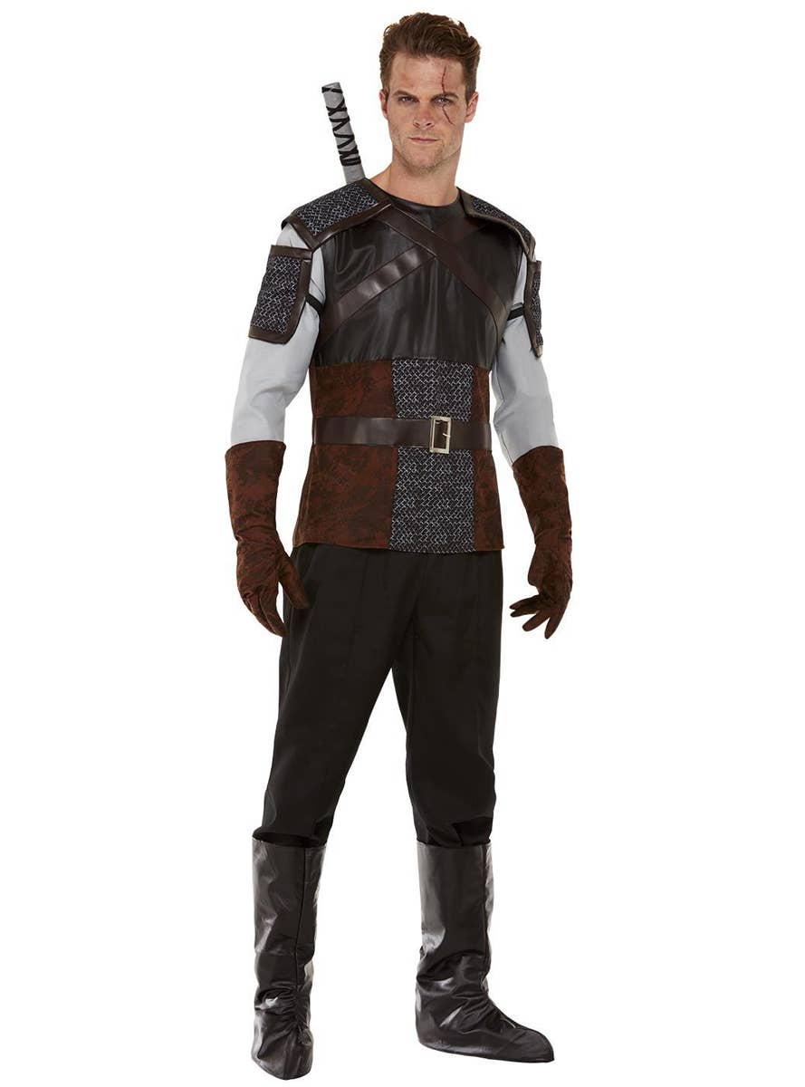 Mens The Witcher Costume | Geralt of Rivia Mens Dress Up Costume