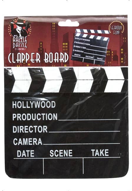 Hollywood Scene Clapboard Accessory | Movie Star Costume Accessory