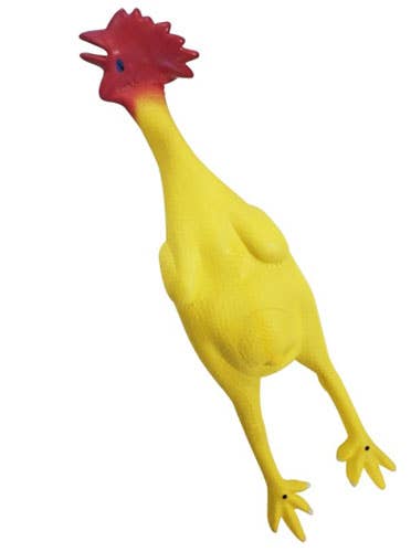 Realistic Rubber Chicken, Novlety Funny Rubber Chicken Toy
