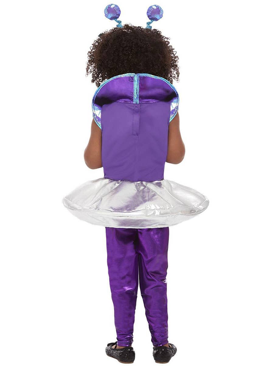 Toddler Girls Little Space Alien Costume
