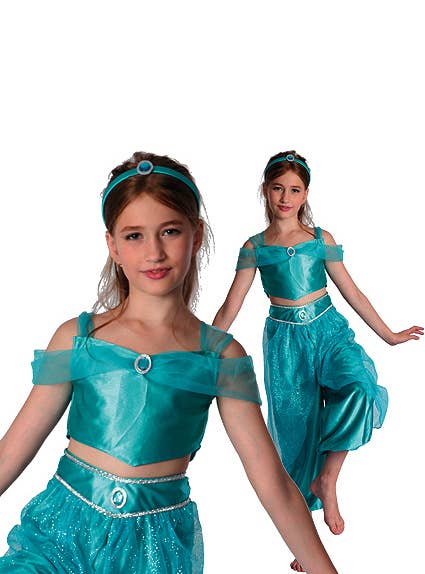 Jasmine Disney Princess Girls Costume | Disney Book Week Girls Costume