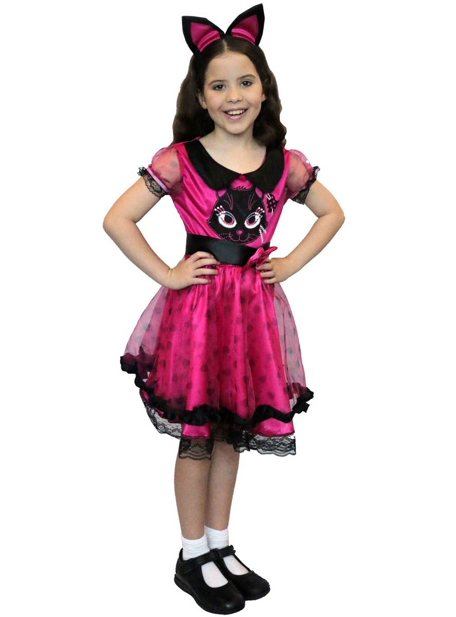 Pink Pretty Kitty Costume for Girls | Cute Animal Costumes for Kids