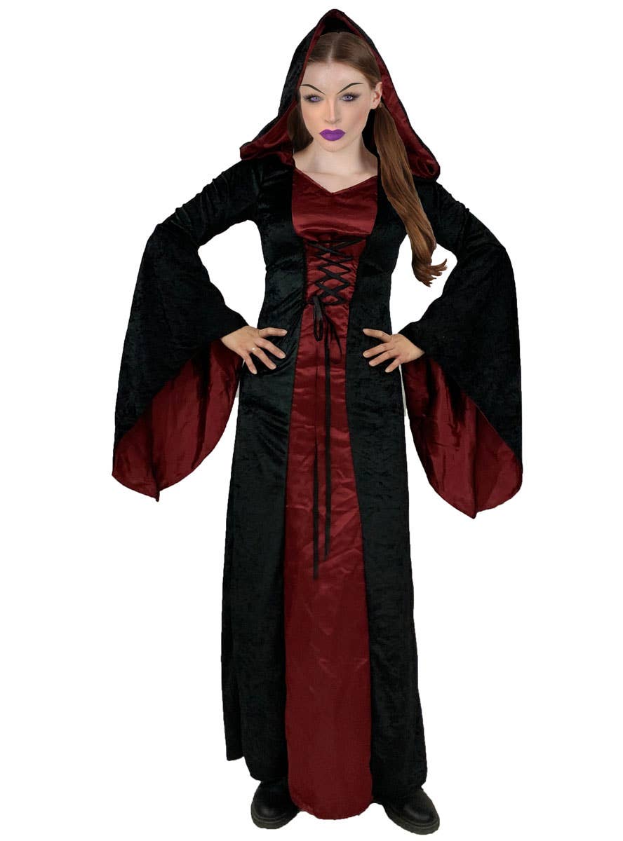 Womens Evil Queen Costume | Hooded Robe Womens Halloween Costume