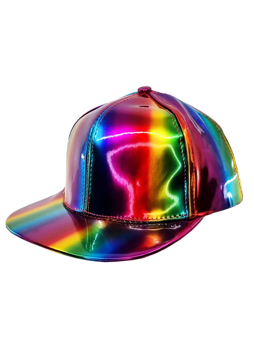 Rainbow Back To The Future Cap | Marty Mcfly Inspired Costume Hat
