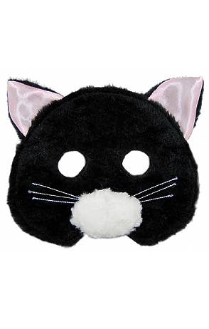 Black and White Cat Costume Mask | Kids Animal Book Week Mask