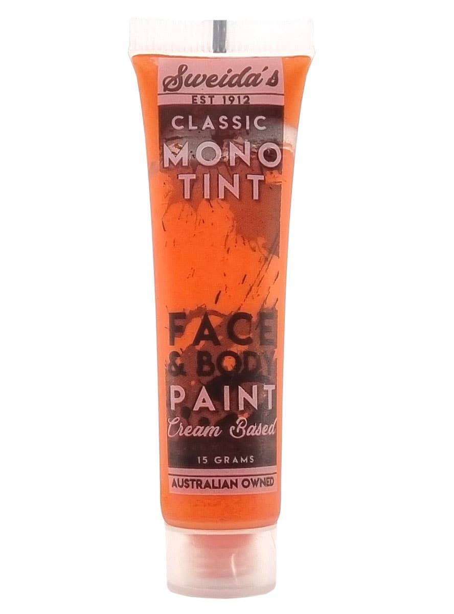 Orange Cream Based Face Paint | Classic Mono Tint Cream Based Makeup