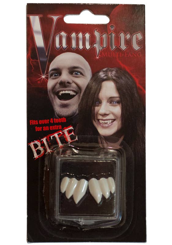 Vampire Fangs | Billy Bob Triple Vampire Fangs | Fake Vampire Teeth