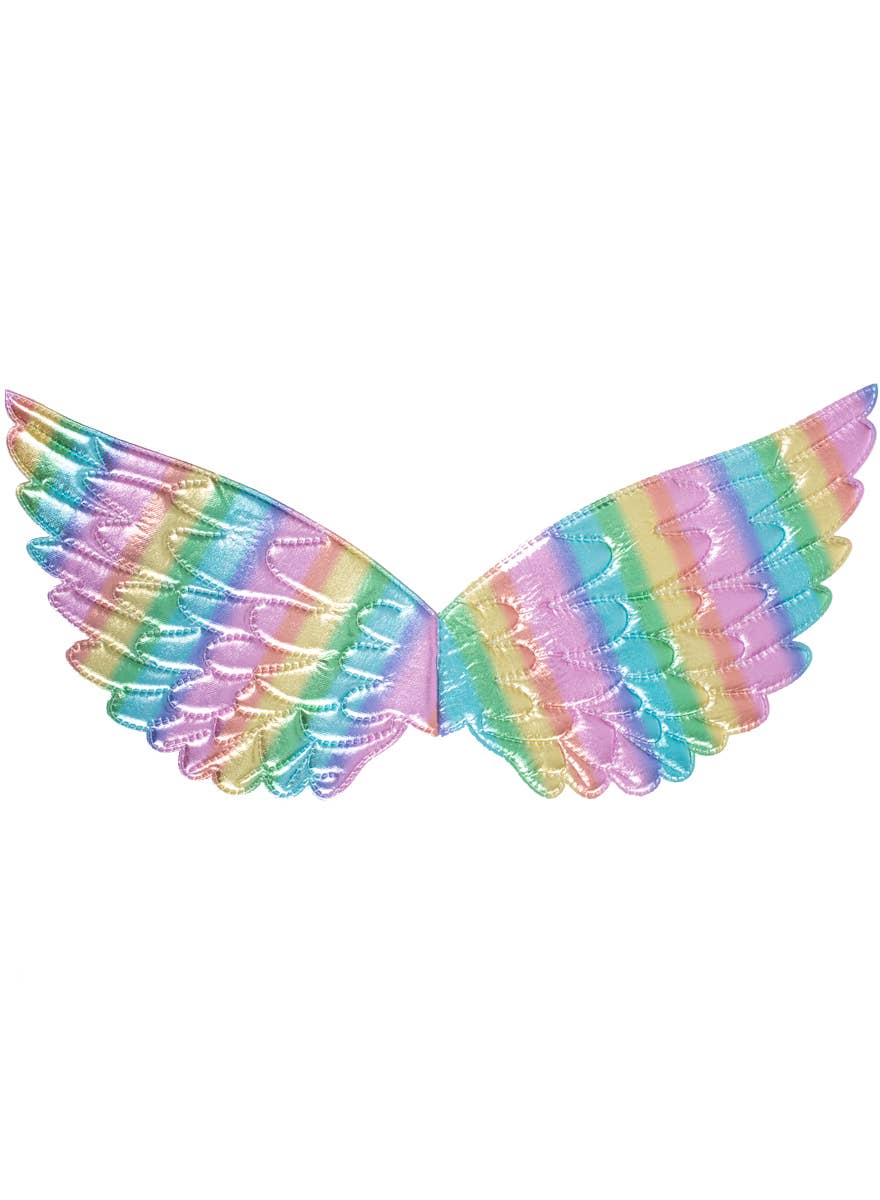 Rainbow Wings | Mini Holographic Rainbow Costume Wings