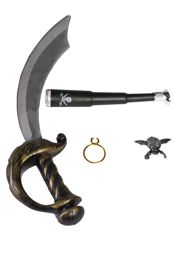 Pirate Costume Accessory Set | Pirate Sword Accessory Set