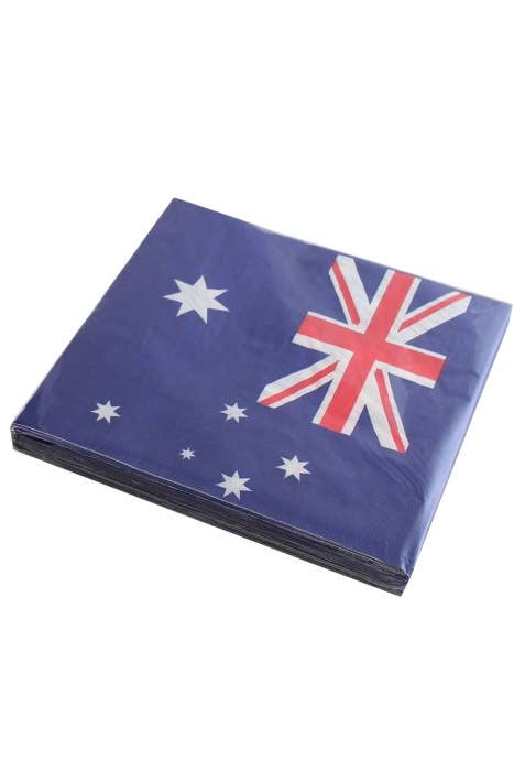 Australian day Aussie Flag Napkins | Australian Themed Party Ware
