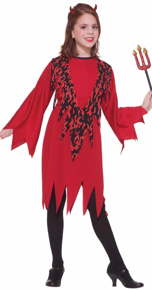 Girls Red Diva Devil Halloween Costume | Girls HALLOWEEN COSTUMES