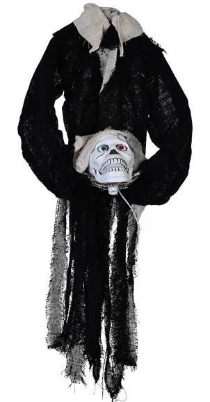 Hanging Talking Skeleton Decoration | Spooky Animated Skeleton Prop