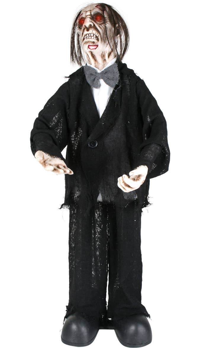 Creepy Moving Zombie Decoration | Animated Zombie Halloween Prop