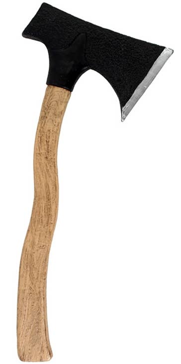 Realistic Wooden Look Costume Axe | Novelty Halloween Axe Accessory