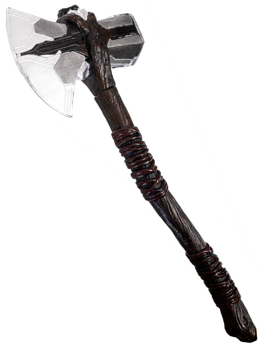 Medieval Pickaxe Wooden Look Weapon | Medieval Axe Costume Weapon