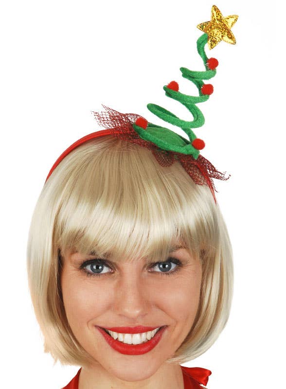 Mini Christmas Tree Festive Headband | CHRISTMAS ACCESSORIES