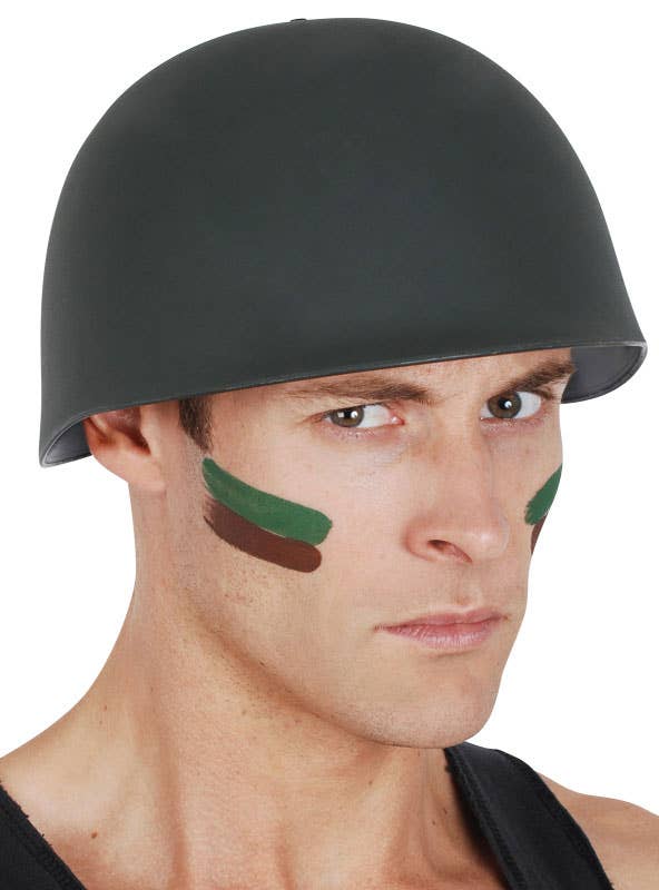 Green Army Costume Helmet | Novelty Green Soldier Helmet Accessory