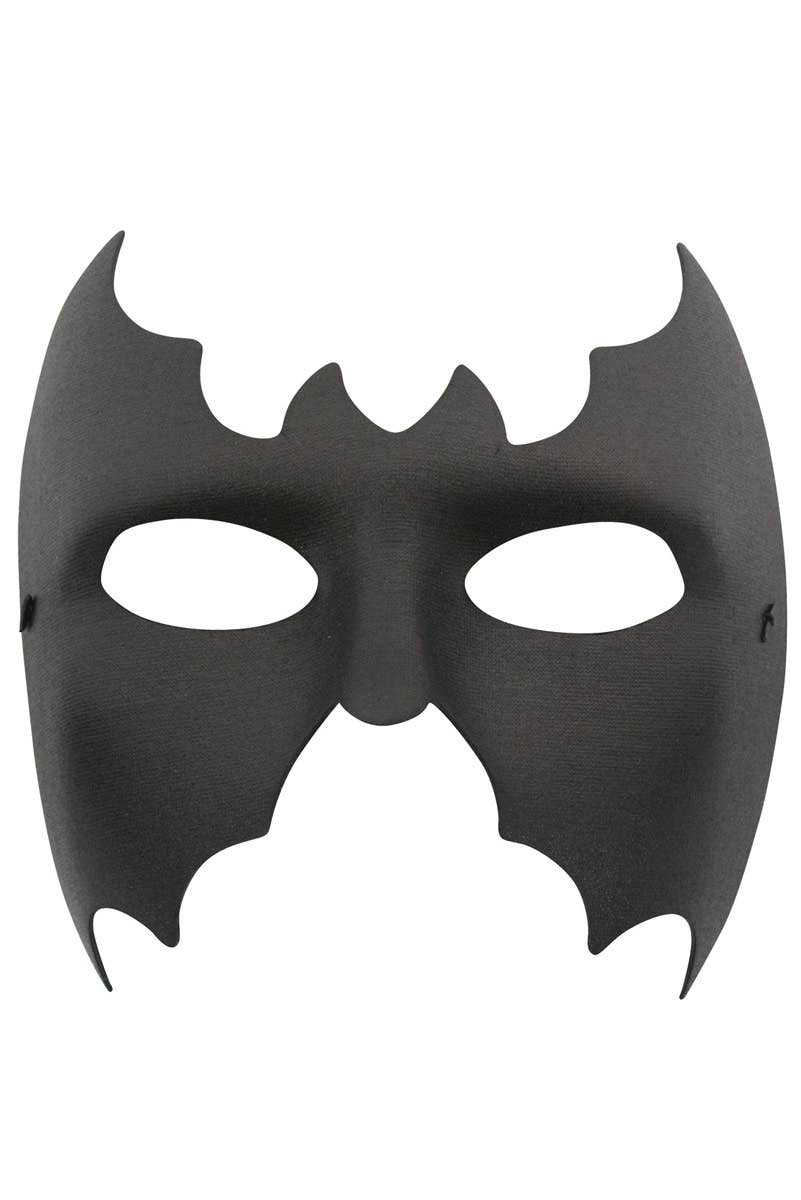 Mens Basic Black Vinyl Batman Mask | Mens Batman Costume Mask