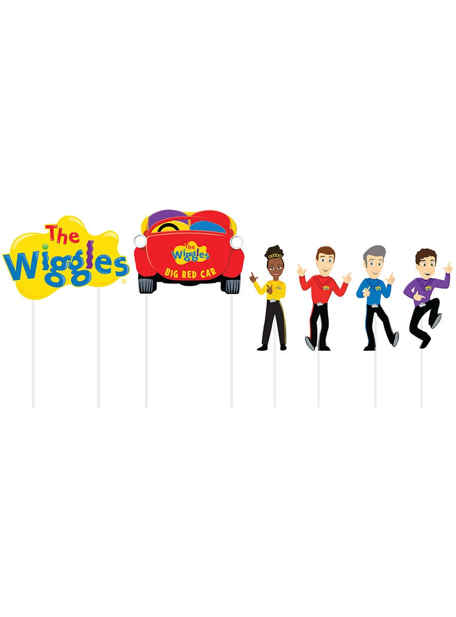 The Wiggles Birthday Party Cake Topper Set