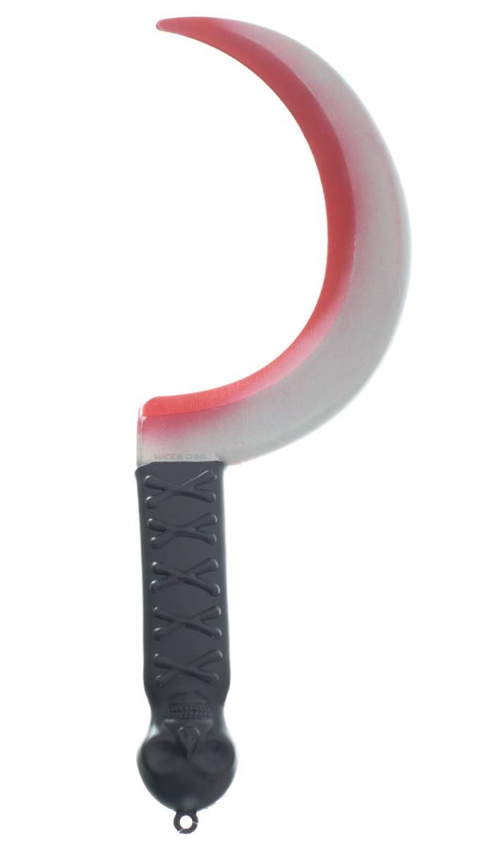 Blood Splattered Costume Sickle | Sickle Halloween Costume Accessory