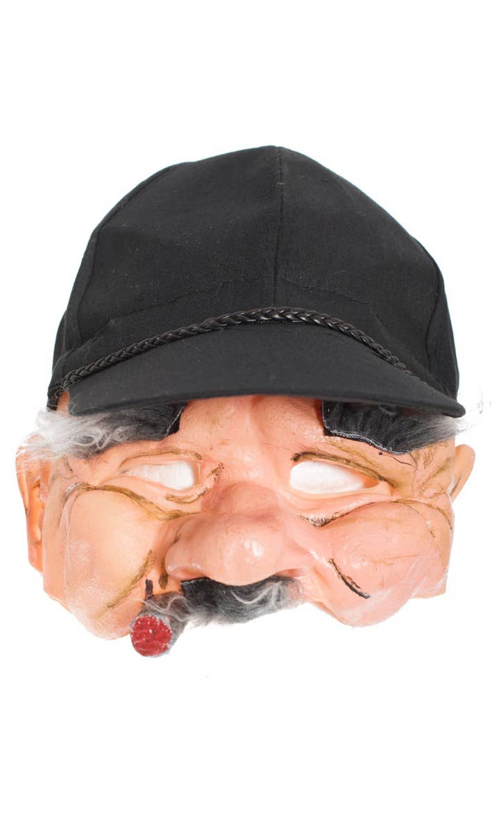 Novelty Old Man Latex Mask | Adults Funny Man Mask