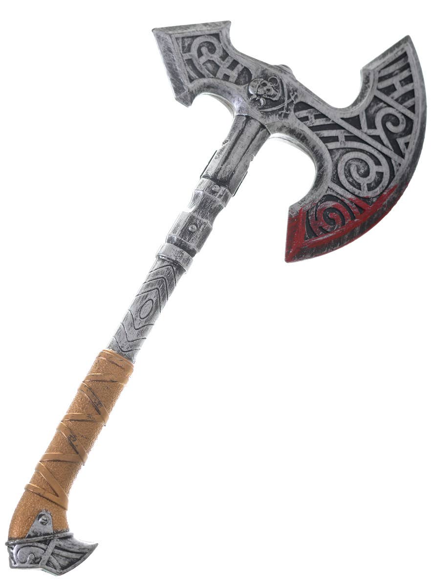 Medieval Blood Splattered Costume Axe | Medieval Axe Costume Weapon
