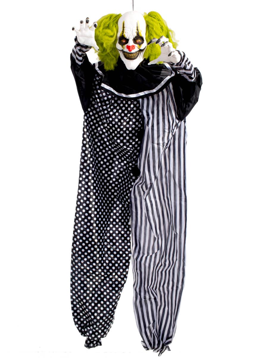 Animated Creepy Clown Prop | Touch Activated Halloween Decoration