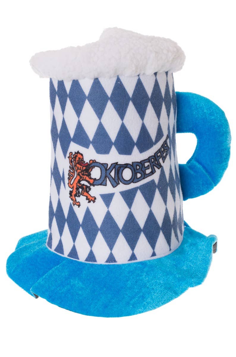 Oktoberfest Blue Beer Stein Hat | German Costume Accessory Hat