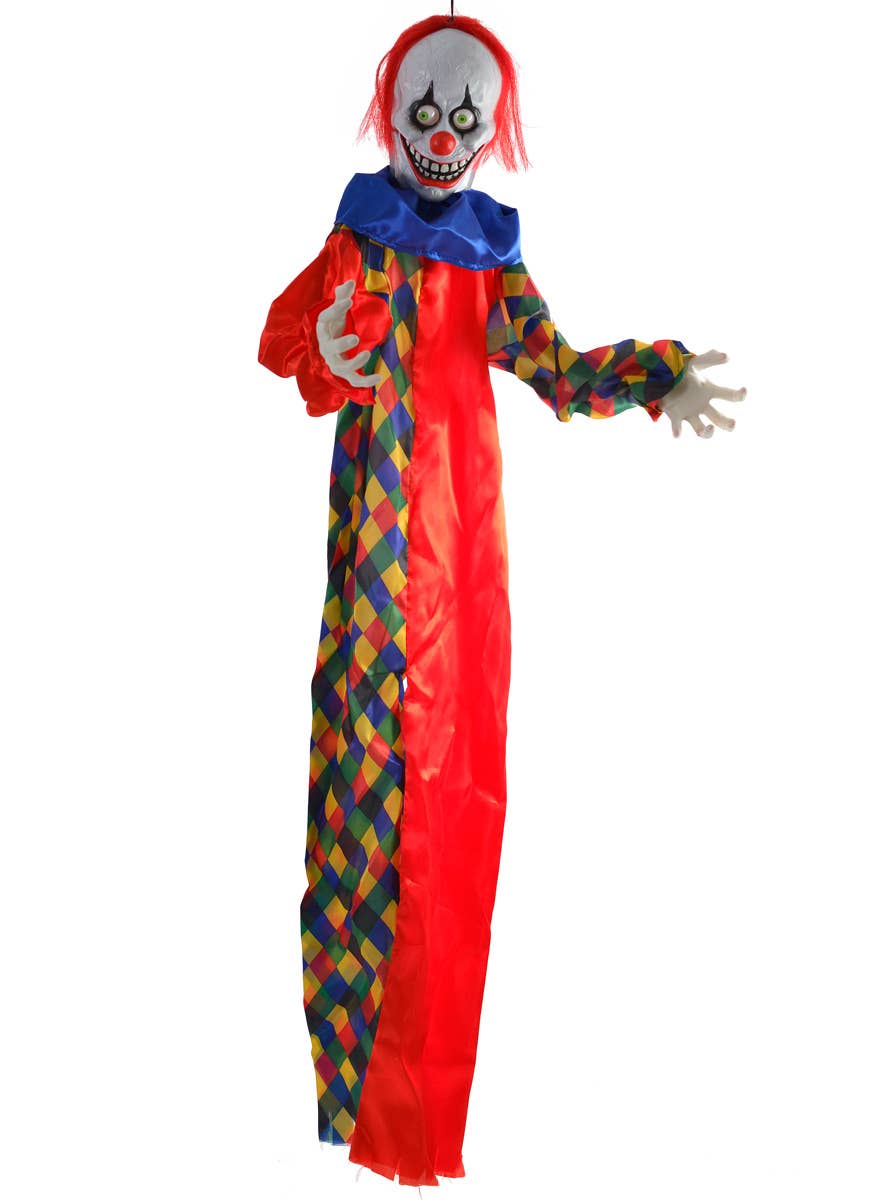 Halloween Scary Light Up Clown | Light Up Animated Clown Decoration