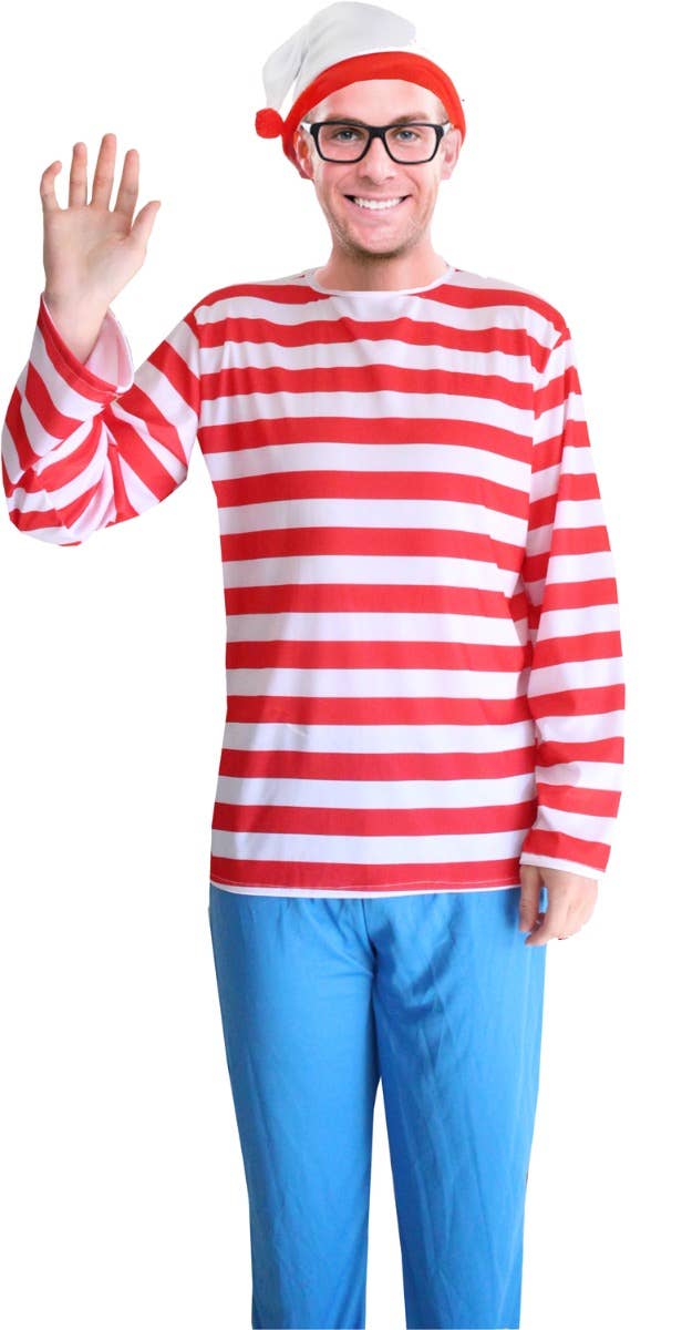 Red & White Where's Wally Costume | Teachers Book Week Costume
