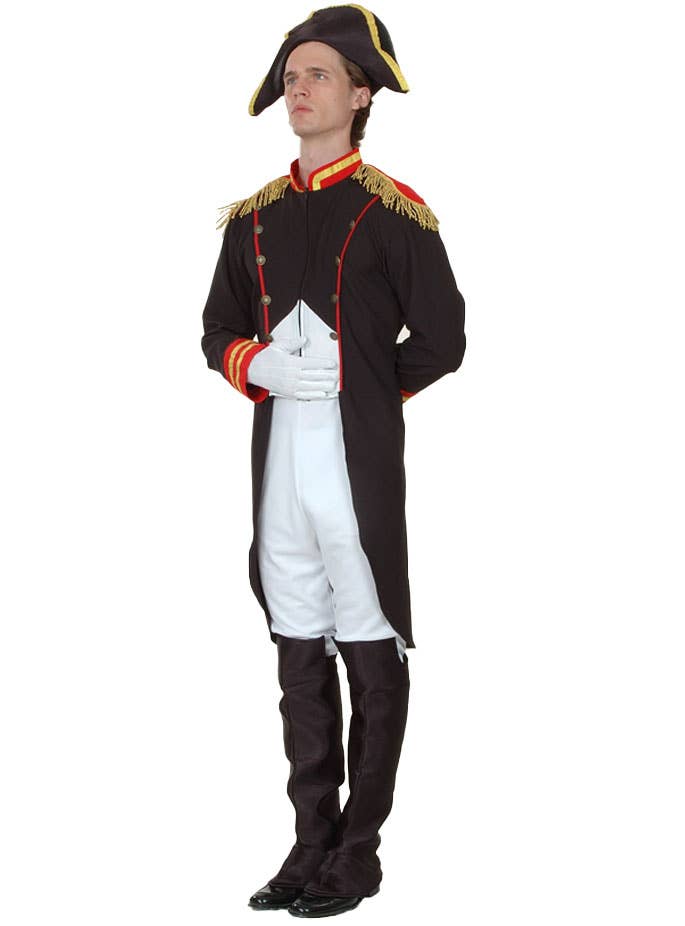 Mens Colonial Napoleon Costume | Olden Colonial Costume for Men