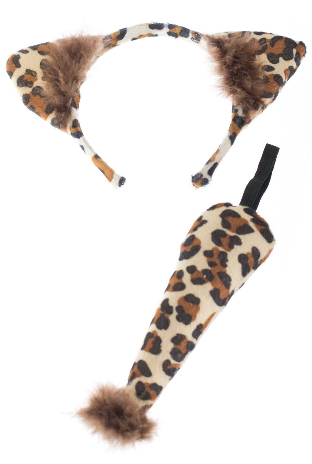 Leopard Ears and Tail Kit | Jungle Cat Costume Accessory Set