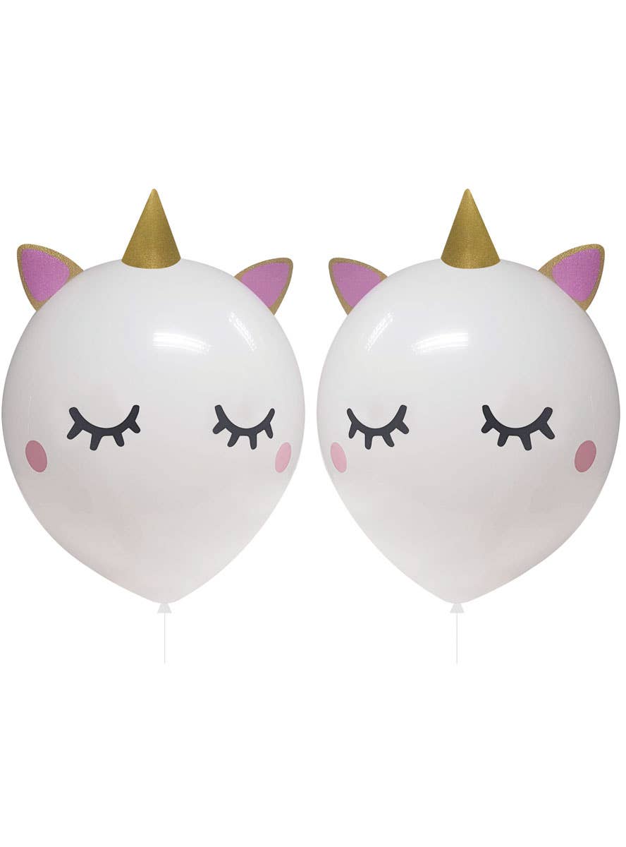 2 Pack Unicorn Balloons | Unicorn Shape Balloons