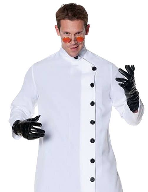 Long White Mad Scientist Costume | Mens Plus Size Lab Coat Dress Up