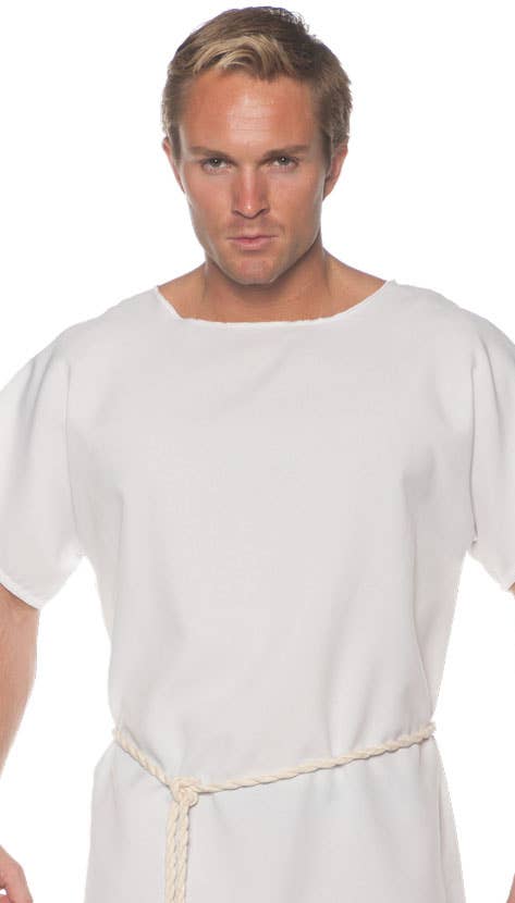 Mens Classic White Toga Costume | Mens Ancient Roman Toga Costume