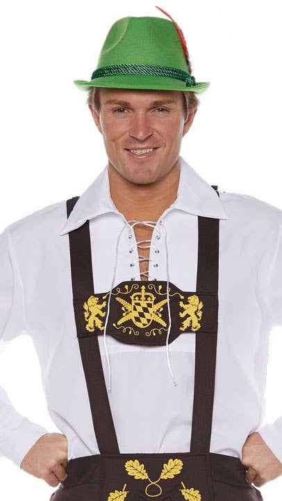 Classic German Lederhosen Costume | Belgian Mens Oktoberfest Costume
