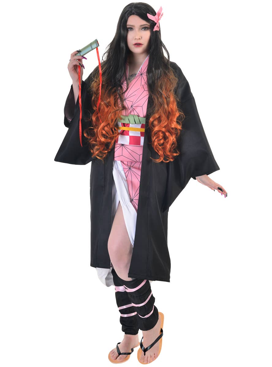 Demon Slayer Womens Nezuko Kamado Costume