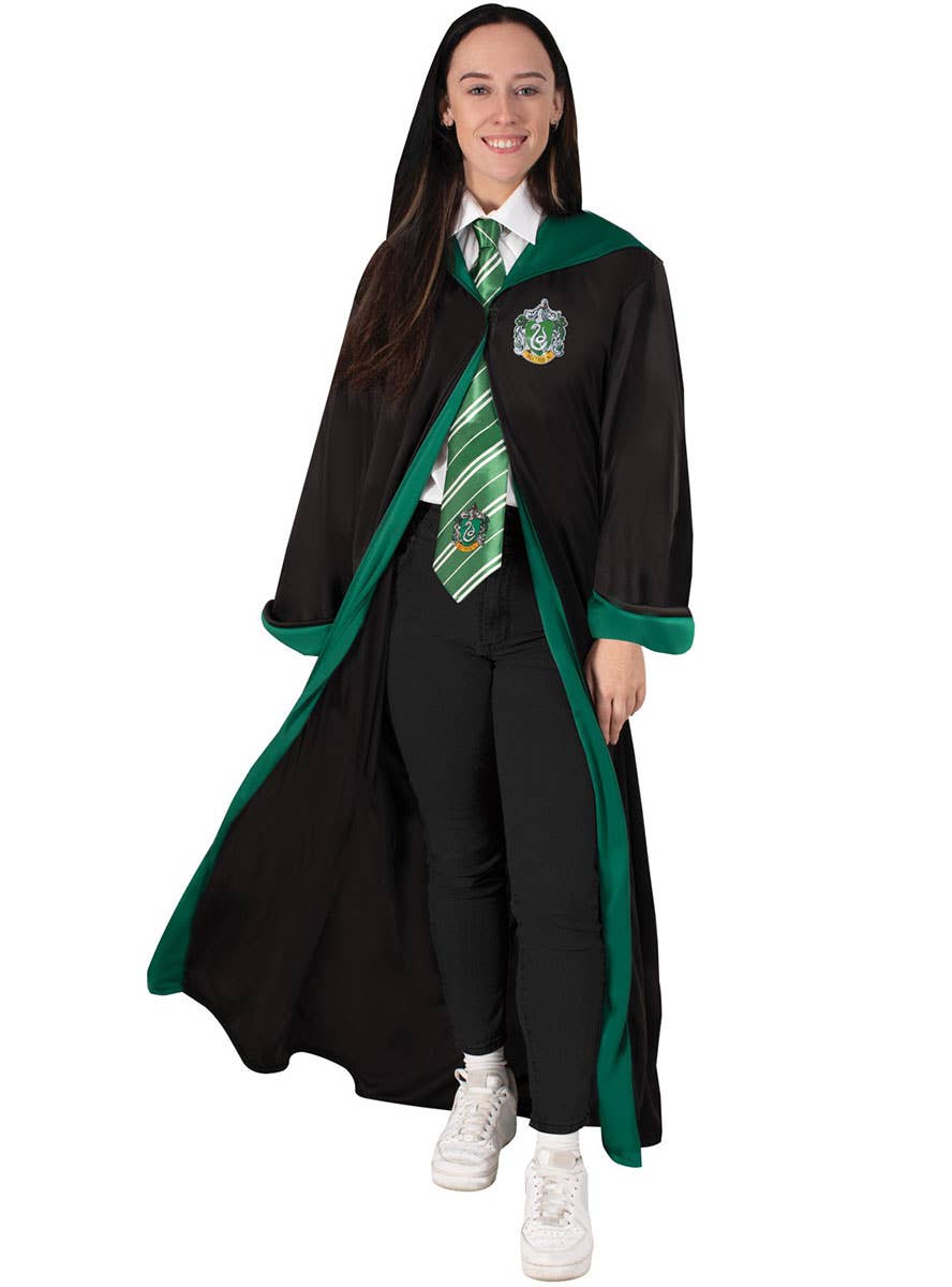 Womens Deluxe Slytherin Robe | Harry Potter Costume